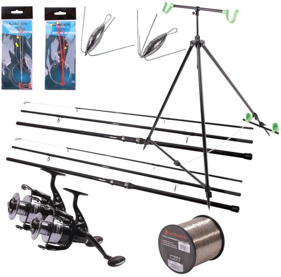Ultimate BeachForce Strandhengel Set 4.50m - Zeevis set | bol