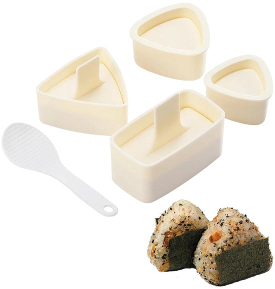 Sushi Vormen Triangel - Sushi Onigiri Mallen - Gemakkelijk Rijst Formen ...