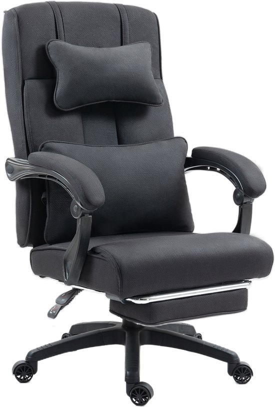 Dowinx Ergonomische Bureaustoel – Comfort Stoel met Voetensteun ...
