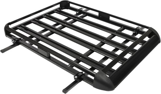 Universele Aluminium Dakmand Zwart Dakdrager voor SUV - Draagkracht 150 ...