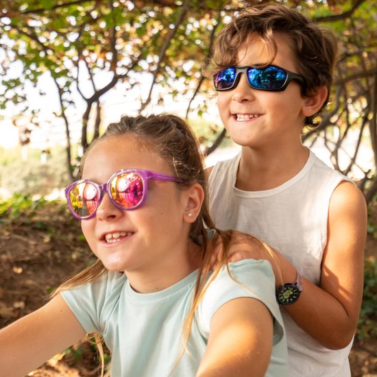 Sportzonnebril Kinderen en Tieners met 100% UV-bescherming en Stootvaste Lenzen | bol