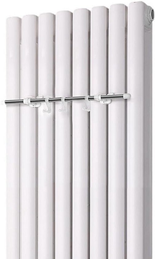 Radiator Droogrek met 6 Haken - Roestvrij Staal - Ruimtebesparend ...