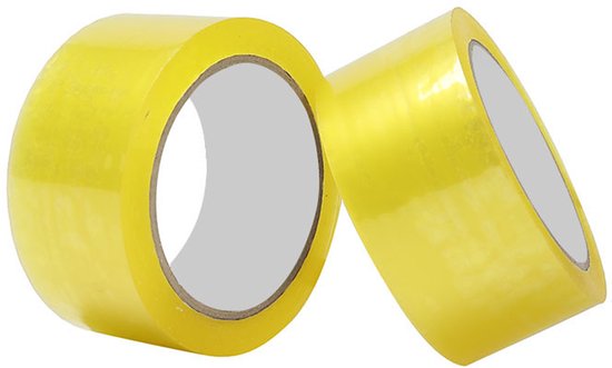 BOLTRIX Verpakkingstape transparant – 55 micron – 48 mm x 66 m – Sterke ...