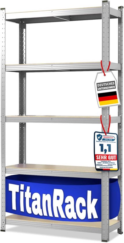 Stevig Metalen Legrek 180x90x45cm - Gepoedercoat Zwaar Opbergsysteem ...