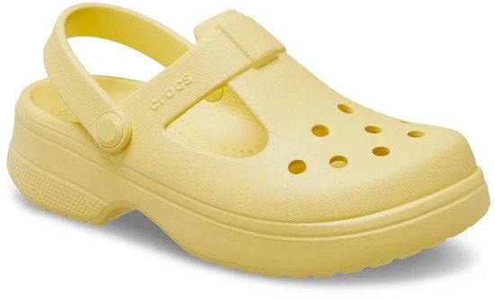 Crocs Classic Mary Jane T Klompen Geel EU 23-24 Jongens,Meisjes | bol