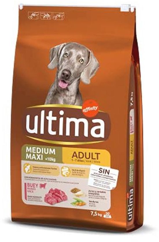 Droge Hondenvoeding voor Middelgrote en Grote Honden, 7.5 kg | bol