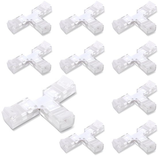 Voeg 3 zoekwoorden toe: Connector 8MM LED-licht Strip 10 Stuks, Dubbele ...