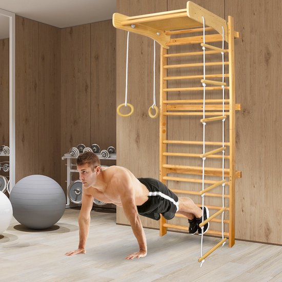 Klimrek – Klimframe – Speeltoestel – Turnrek – Gymnastiekrek – 6-in-1 ...