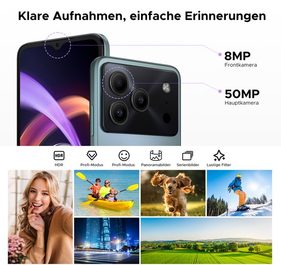 DOOGEE Note 56 Plus - Smartphones - Telefoon - 48 GB RAM+ 256 GB ROM ...