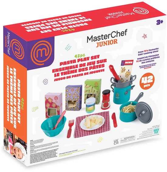 Famosa Masterchef Junior Pastaset Veelkleurig | bol