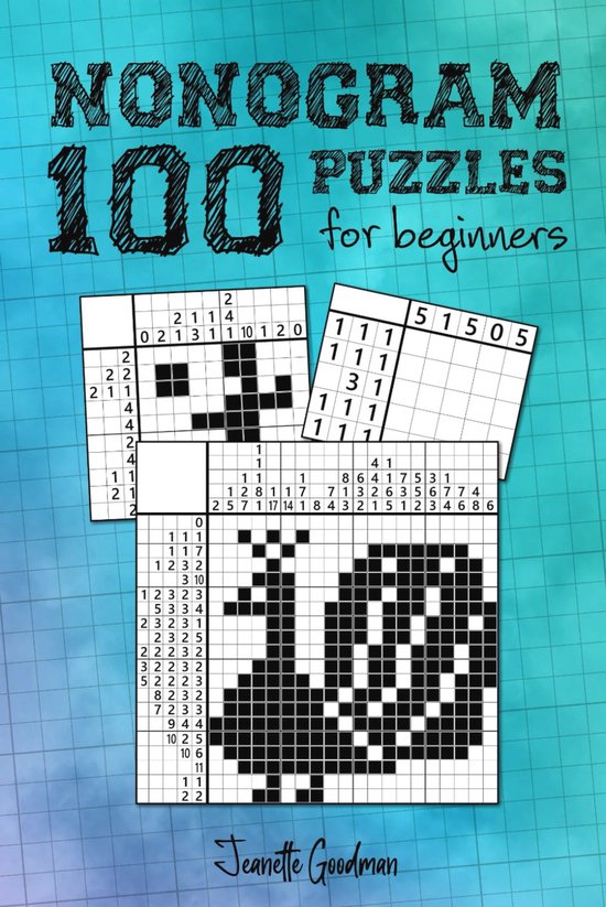 Nonogram Puzzels voor Beginners - 100 Leuke Logica Puzzels | bol