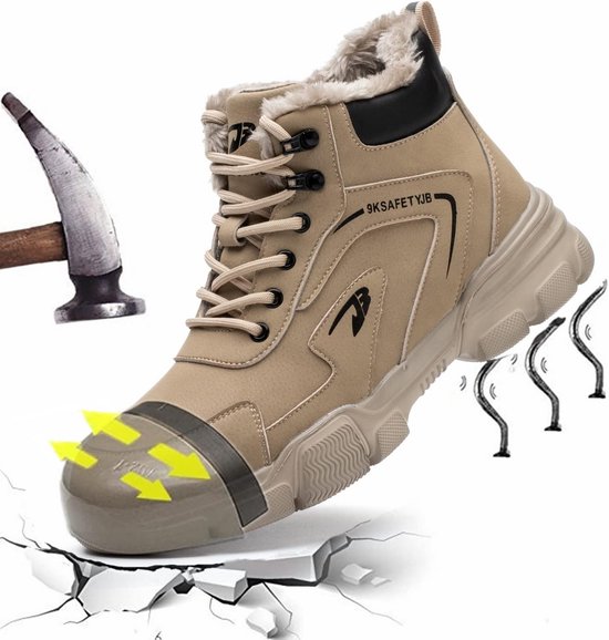 Bottes de Sécurité Imperméables avec Embout en Acier et Antidérapant ...