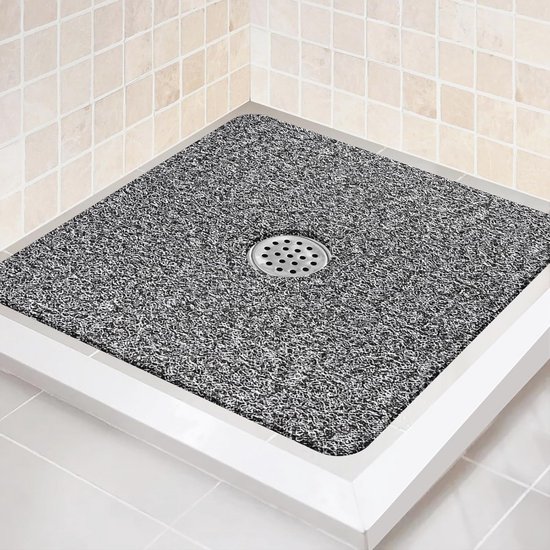 Antislip Douchemat 61 x 61 cm - Extra Grote Vierkante Badmat voor ...