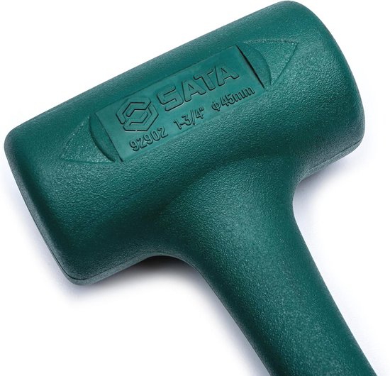 Dode Slaghamer 260mm met 35mm/400g Hoofd en Rubber Impact-Absorbering | bol