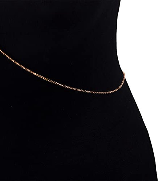 Fashion Simple Belly Chain Necklace Bikini Wire Harness Body Sexy Pearl ...