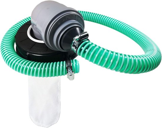 IBC Dekselfilter DN 150 met Filterzak 125 µm en Bocht DN 75 45 ...