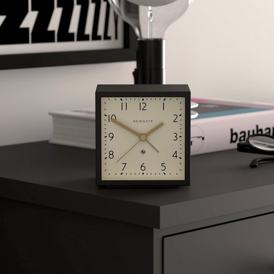 Moderne Kubus Wekker | Strak Ontwerp voor Nachtkastje, Bureau of Plank ...