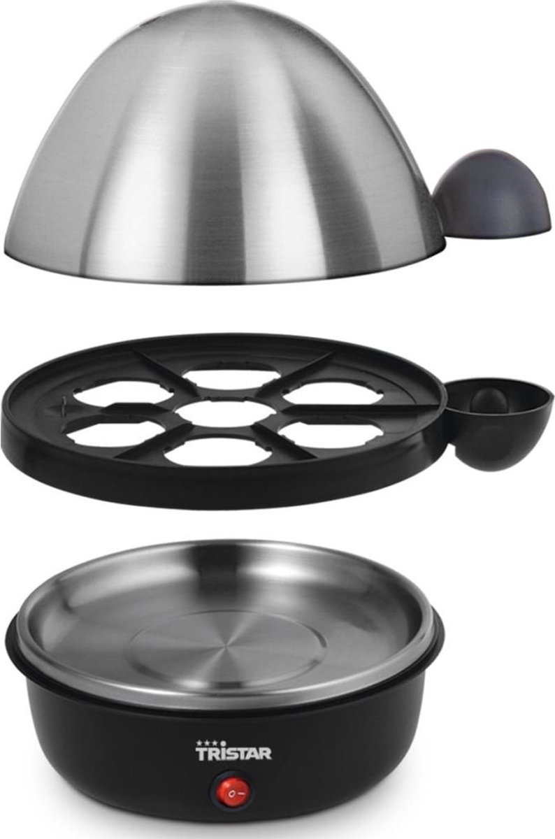 Tristar EK-3076 Eierkoker – Geschikt voor 7 eieren – Inclusief ...