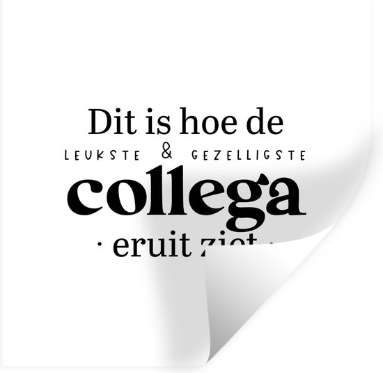 Muurstickers - Sticker Folie - Spreuken - Quotes - 'Dit is hoe de ...