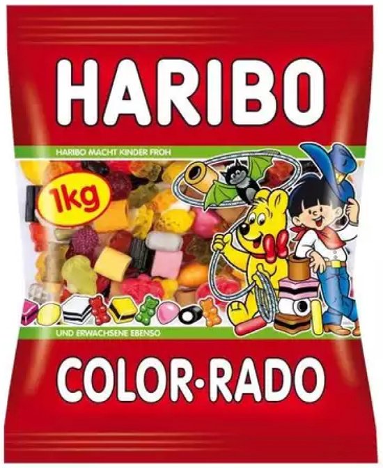 Haribo - Color-Rado - 1kg zak | bol