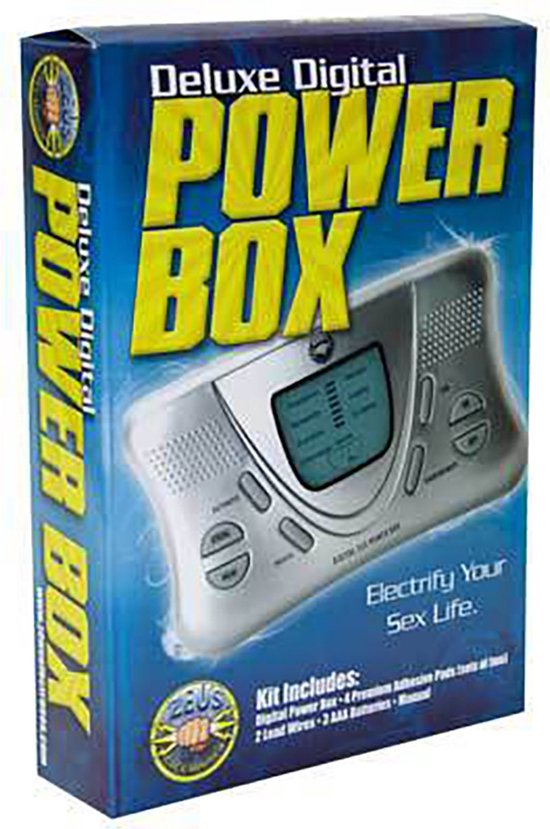 Powerbox - Deluxe Digital Power Box - Electric Stim Device grey | bol