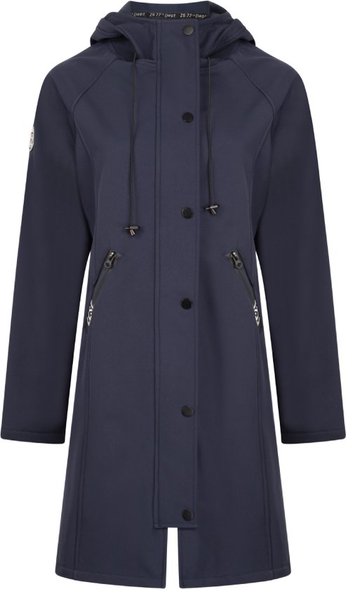 Zoso Outdoor dames soft shell jas marine | bol