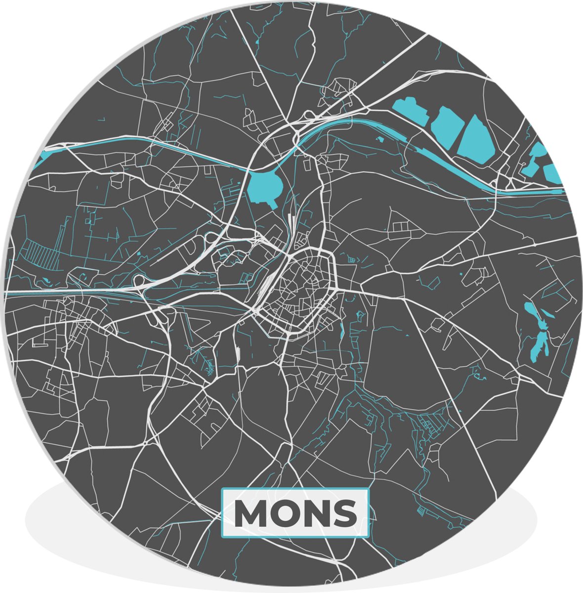 WallCircle - Wall Circle - Wall Circle Inside - België - Mons - City ...