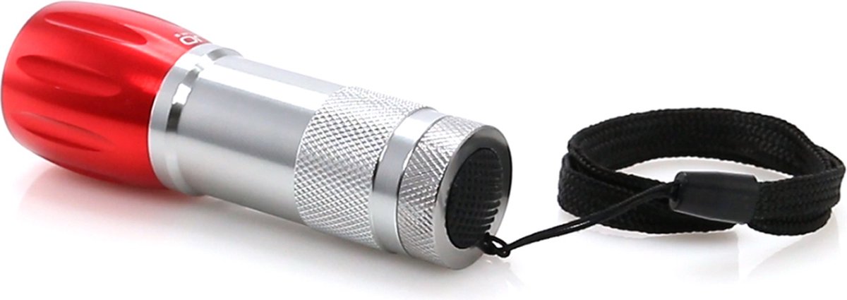 Zaklamp led - Op batterijen - Zaklamp met batterij - Noodverlichting - Aluminium - AAA... | bol.com