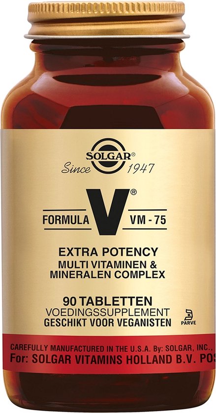 VM-75 Formula Solgar 90 Tablets | bol.com