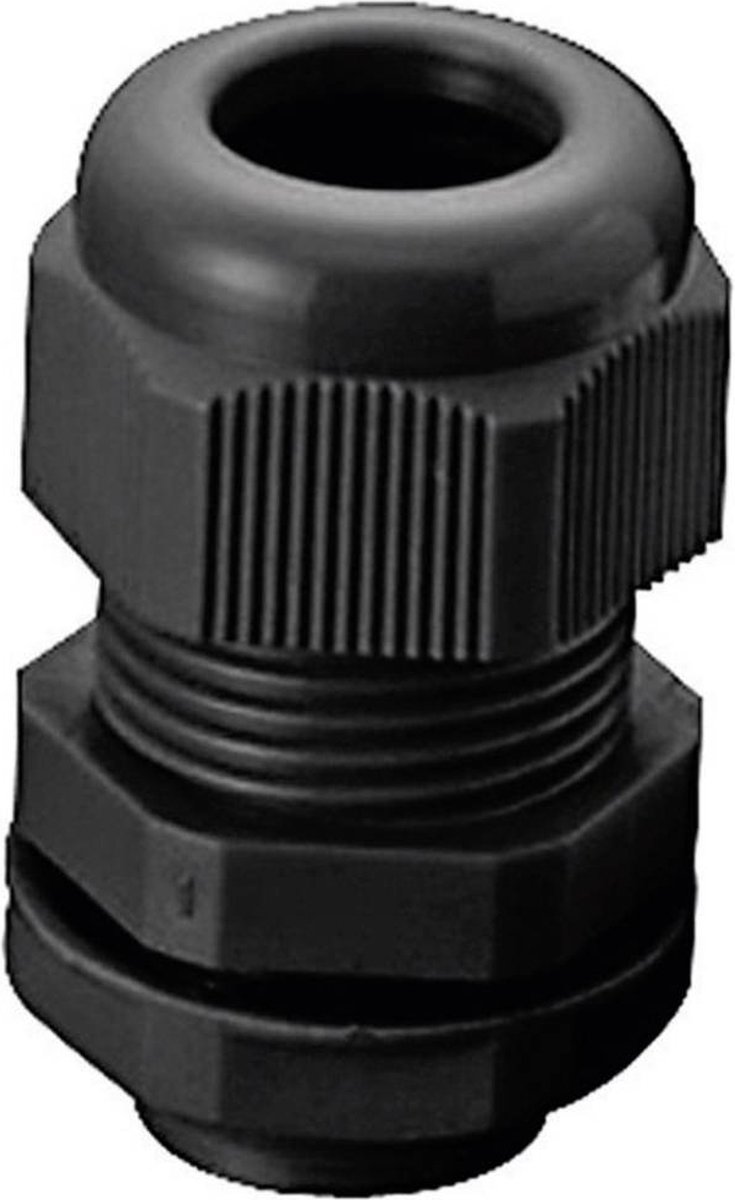 TRU COMPONENTS 1593005 Wartel M40 Polyamide Zwart (RAL 9005) 1 stuk(s ...