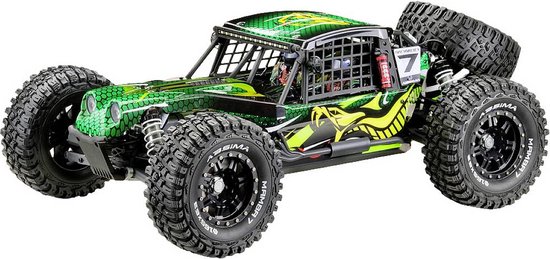 Absima Rock Racer MAMBA 7 Vert Brushless 1:7 Voiture RC Buggy ...