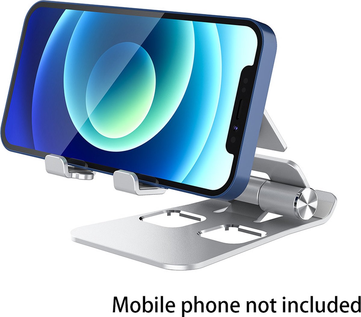 Telefoonhouder - 3 in 1 - Tablet/telefoon metalen houder - draagbaar ...