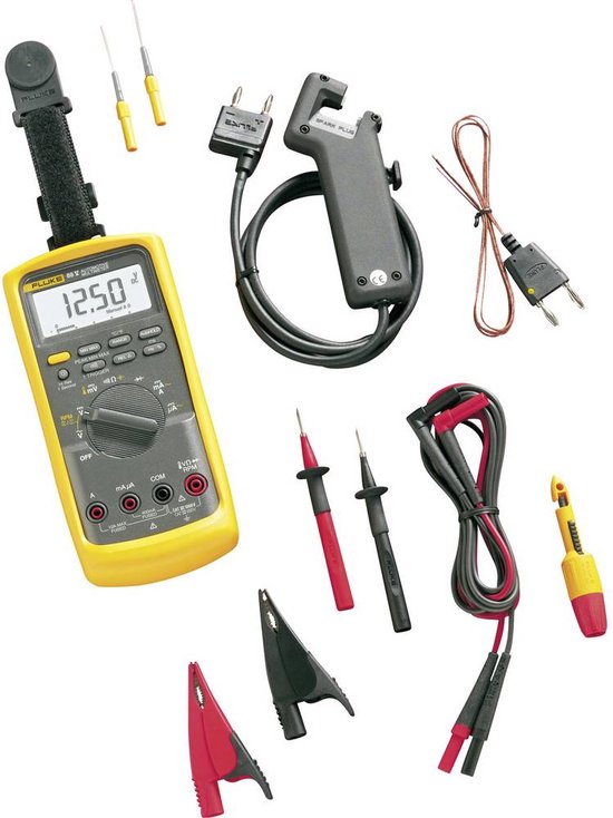 Fluke 88V/A Multimeter Digitaal Automotive CAT III 1000 V, CAT IV 600 V ...