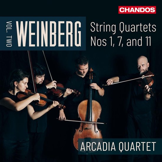 Arcadia Quartet - Weinberg String Quartets Nos. 1, 7 & 11 (CD), Arcadia Quartet | CD... | bol.com