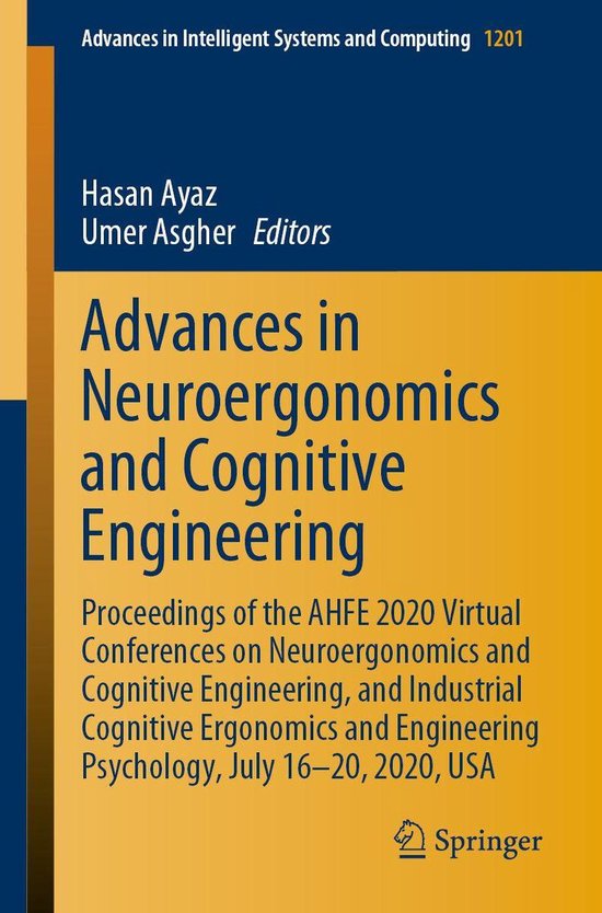 Advances in Intelligent Systems and Computing 1201 - Advances in Neuroergonomics and... | bol.com