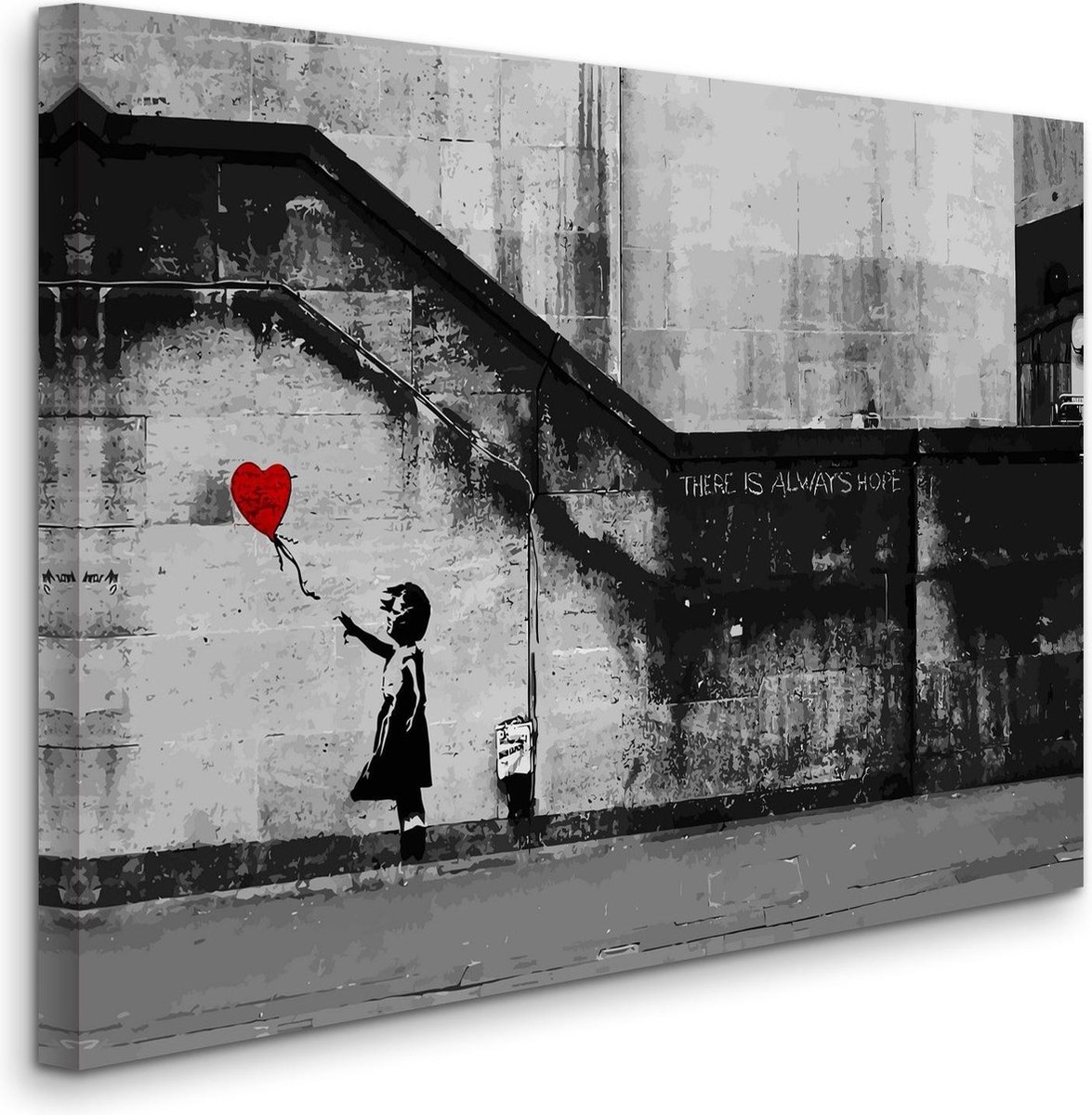 BANKSY Girl With The Red Balloon There Is Always Hope Balloon Girl ...