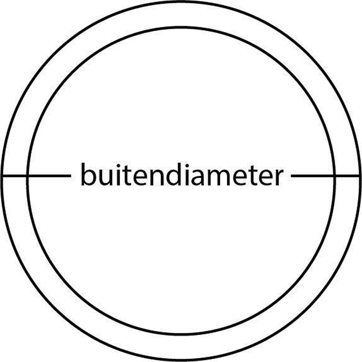 MD Pessarium Ring met ondersteuningsvlak 76mm | bol