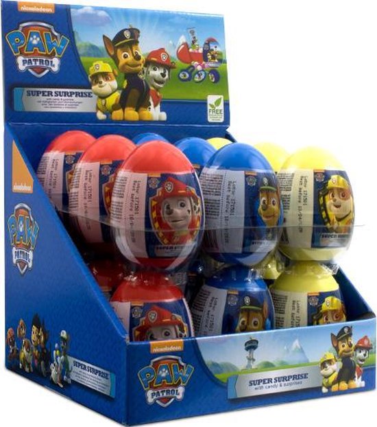 Œufs surprise Paw Patrol 18 pièces | bol.com