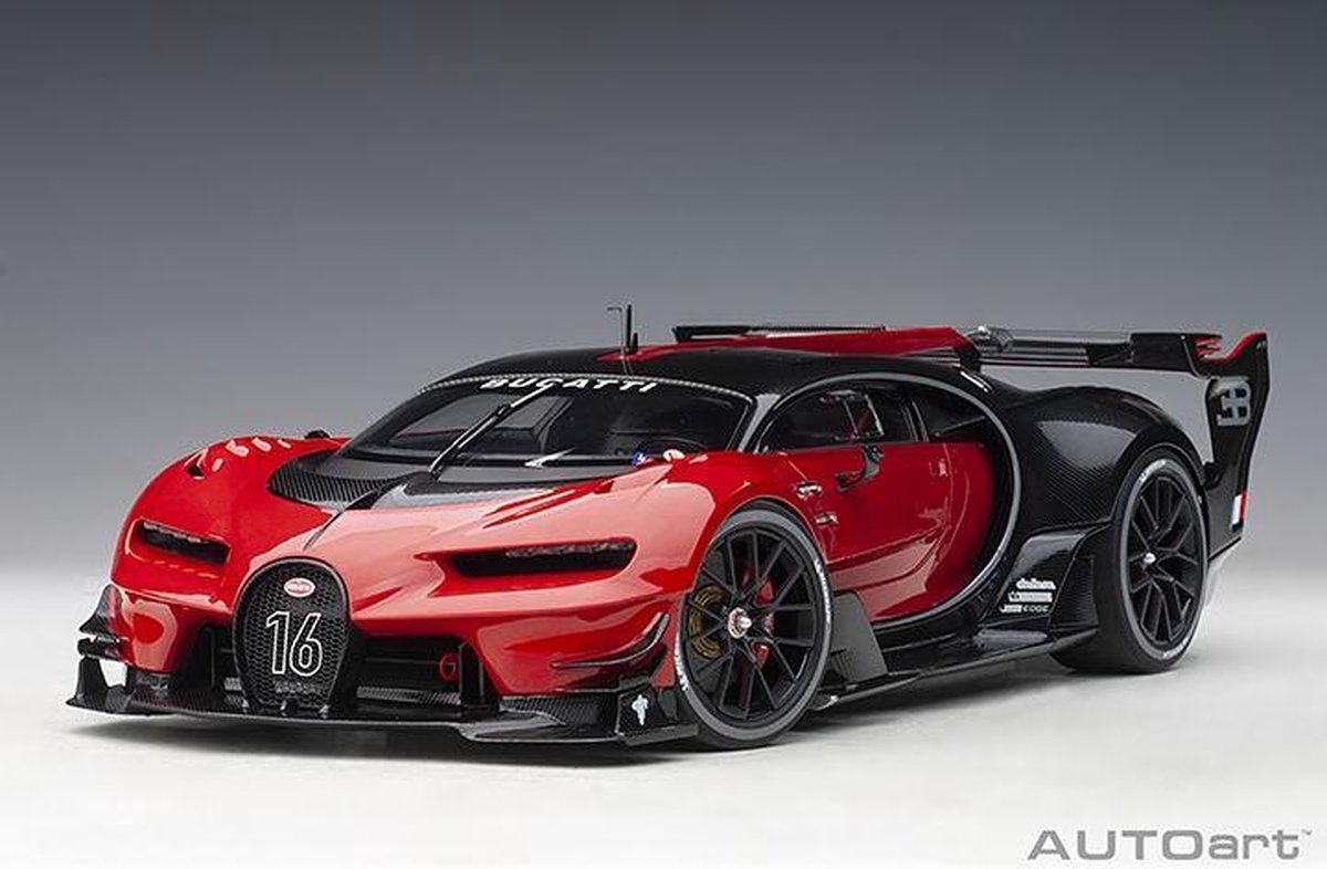 bol.com | Bugatti Concept Vision Gran Turismo 2018 red
