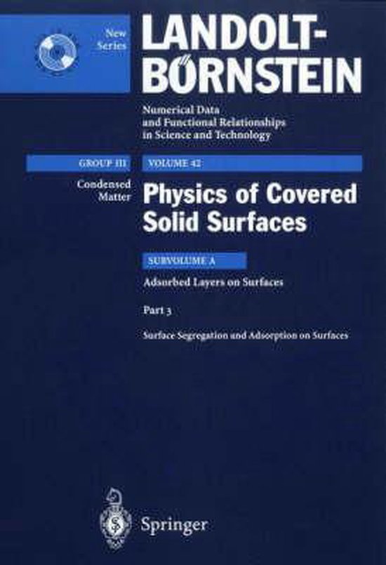 Surface Segregation and Adsorption on Surfaces | bol.com