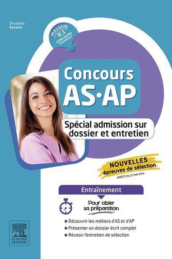 Concours AS/AP - Admission sur dossier - Spécial bac ASSP, SAPAT et dispenses (ebook),... | bol.com