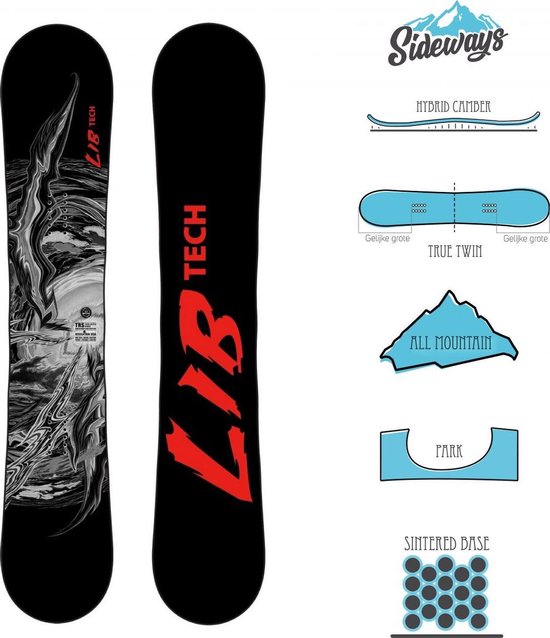 Lib Tech TRS Snowboard - lengte: 159 cm | bol