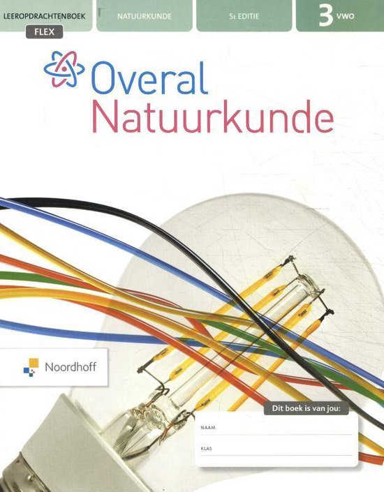 Overal Natuurkunde vwo 3 FLEX leeropdrachtenboek | 9789001740542 | Boeken | bol