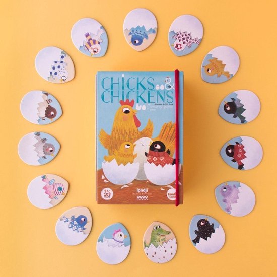 Chicks and chickens memory (3+) - Londji | Games | bol.com