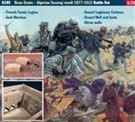 1:72 Italeri 6183 BEAU GESTE: Algerian Tuareg Revolt - Battle Set ...
