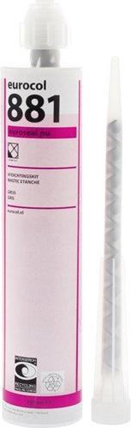 Eurocol 881 Euroseal sealant PU à 250 ml. gris | bol