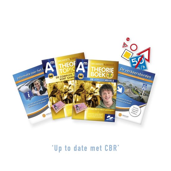Scooter Theorie Boek 2022 - Bromfiets Theorieboek met Samenvatting, CBR ...