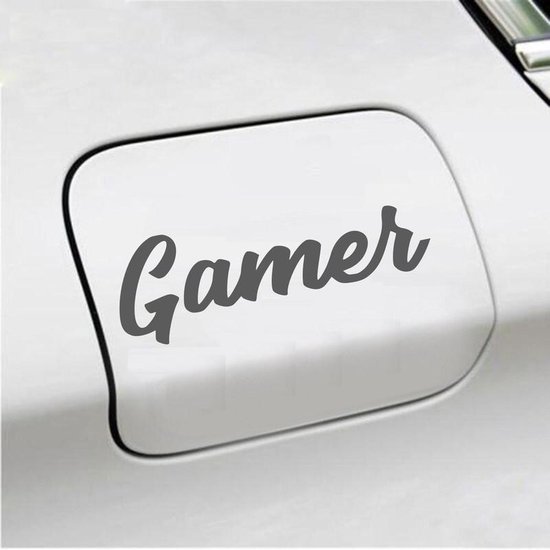 Bumpersticker - Gamer - 6 X 18 - Antraciet | bol.com