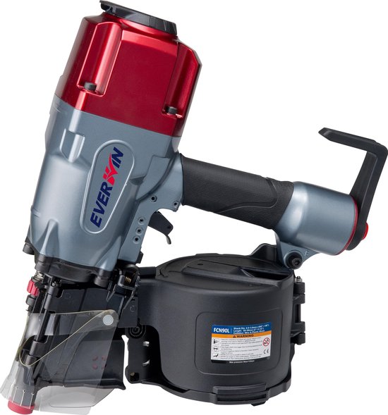 Everwin Tacker | Pneumatisch | FCN90L | Ergonomisch Design | bol