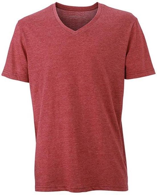 Fusible Systems - Heren James and Nicholson Heather T-Shirt (Rood ...